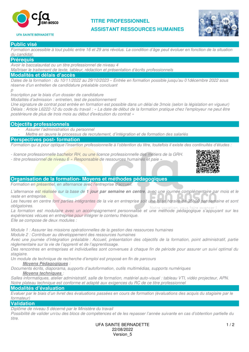Titre Professionnel Assistant Ressources Humaines Titre Professionnel Assistant Ressources Humaines