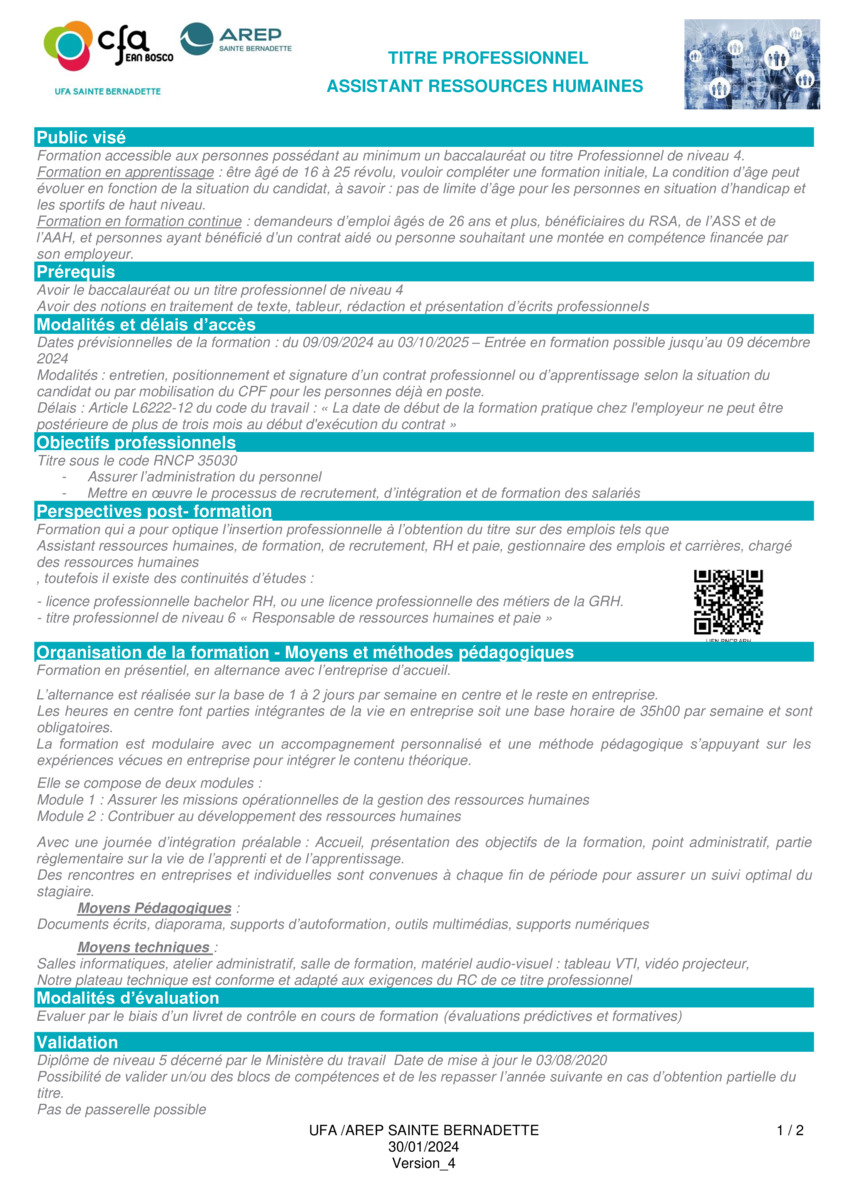 Titre Professionnel Assistant Ressources Humaines Titre Professionnel Assistant Ressources Humaines
